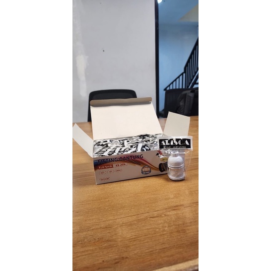Jual fiting gantung putih alisca per pak (24pcs) | Shopee Indonesia