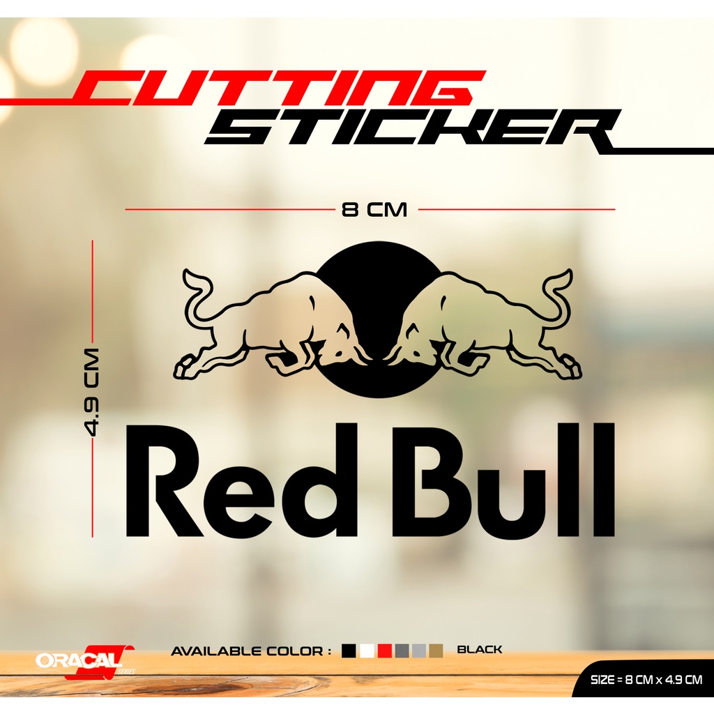 Jual Cutting Sticker Red Bull Logo | Stiker Cutting Logo Red Bull ...
