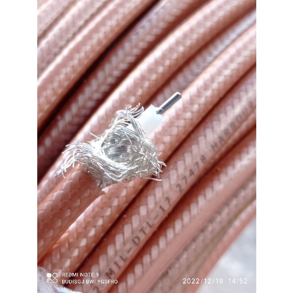 Jual kabel RG142 50 ohm merek Harbour industries | Shopee Indonesia