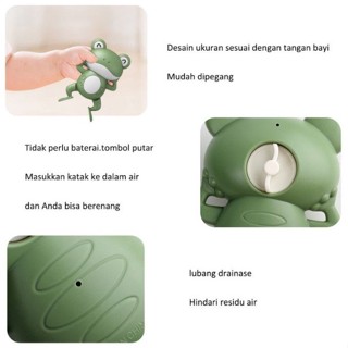 Jual PROMO Mainan Edukasi Anak Mainan Mandi Anak Bayi KATAK KODOK ...