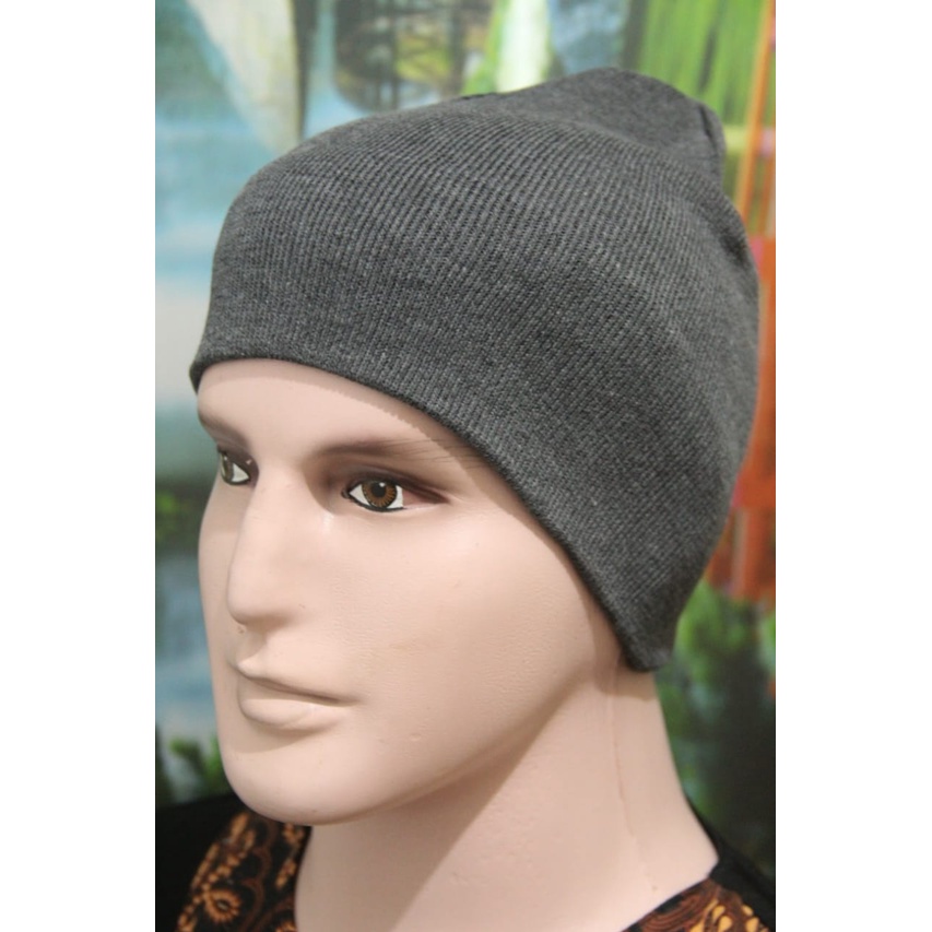 Jual kupluk rajut wol bordir koputer bahan dingin dan nyaman melar pria ...