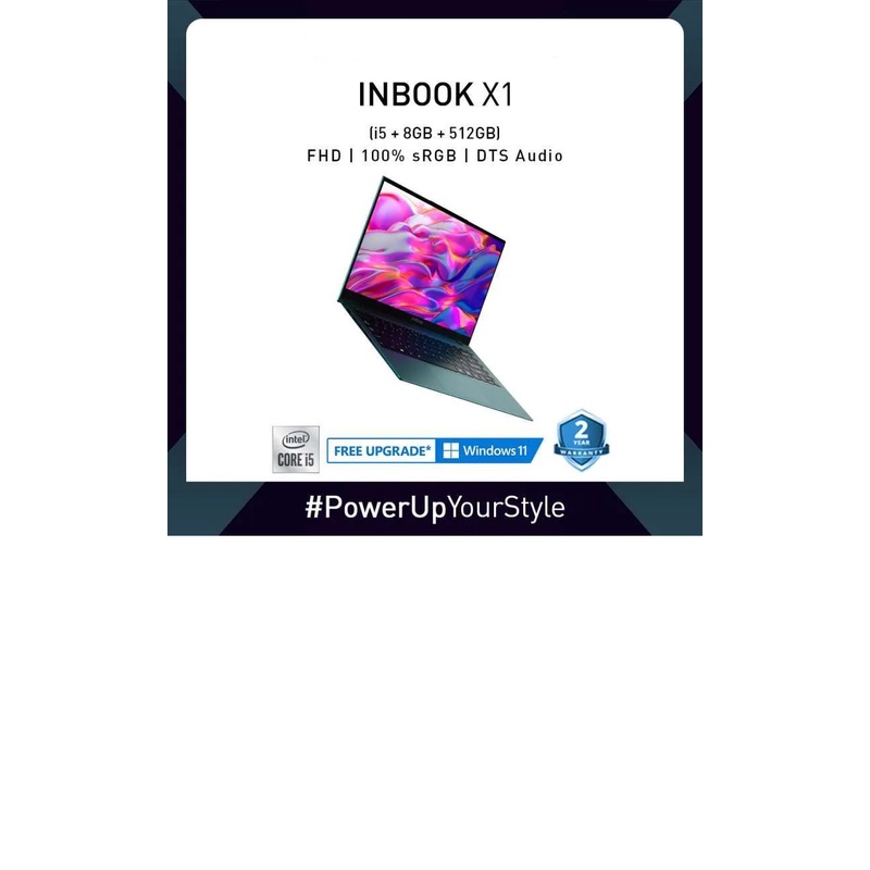 Jual Infinix Inbook X1 Intel Core i5-1035G1 14" FHD IPS Display/8GB ...