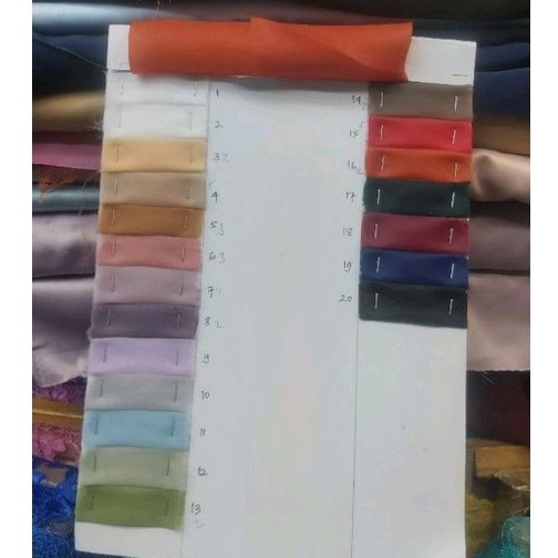 Jual Kain Organza Silk Premium Rollan Isi 50yard Organsa | Shopee Indonesia