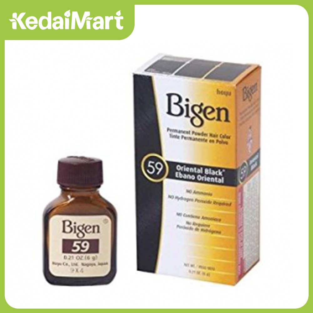 Jual Bigen Powder Hair Bye Black Botol 6 Gram | Shopee Indonesia