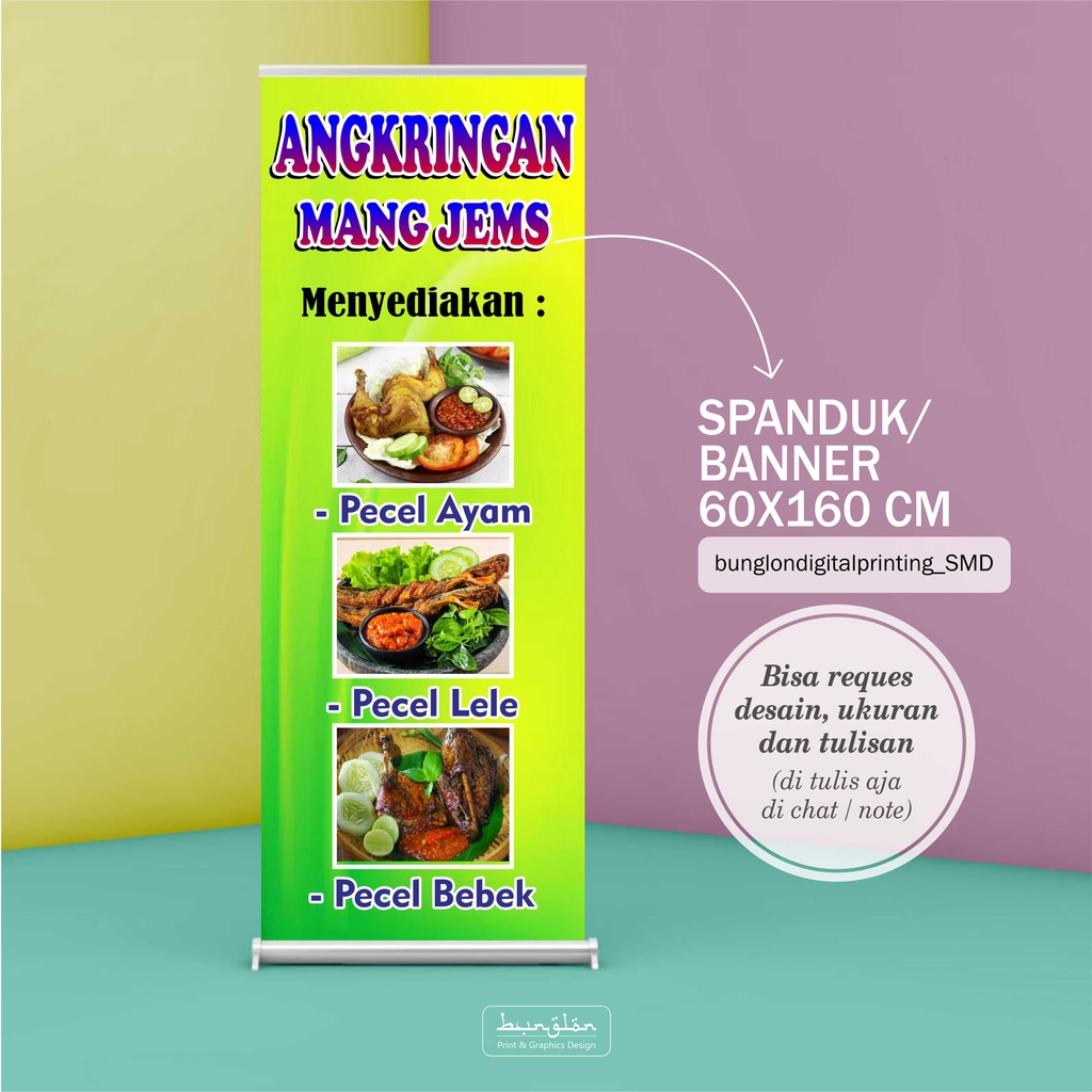 Jual Spanduk, Banner Warung Angkringan Free Desain | Shopee Indonesia