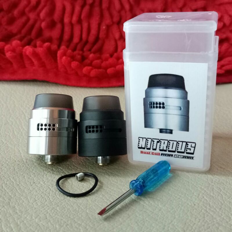 Jual RDA NITROUS 22MM DUAL/DOUBLE COIL HIGHCLONE | Shopee Indonesia