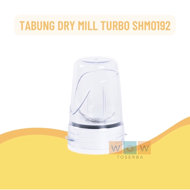Jual Tabung Dry Mill Turbo Ori / Tabung Blender Penggiling Kering Gelas ...