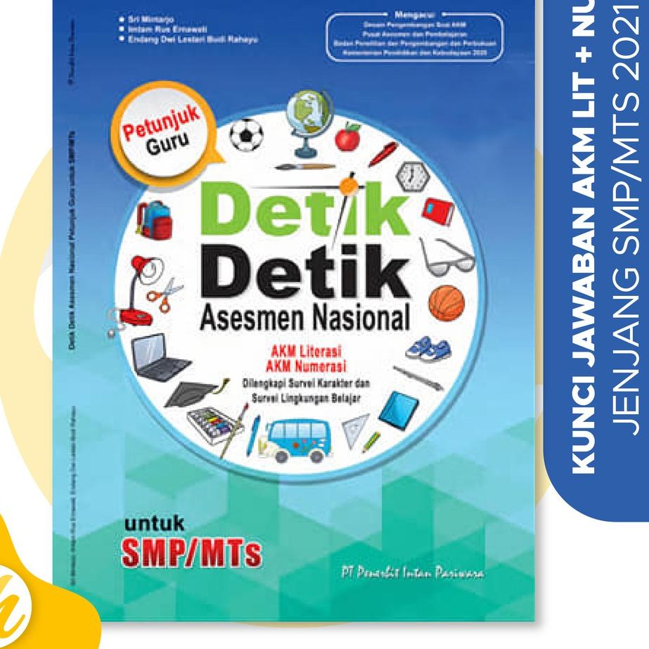 Jual Kunci Jawaban Pembahasan Buku Detik AKM Literasi Numerasi SD SMA ...
