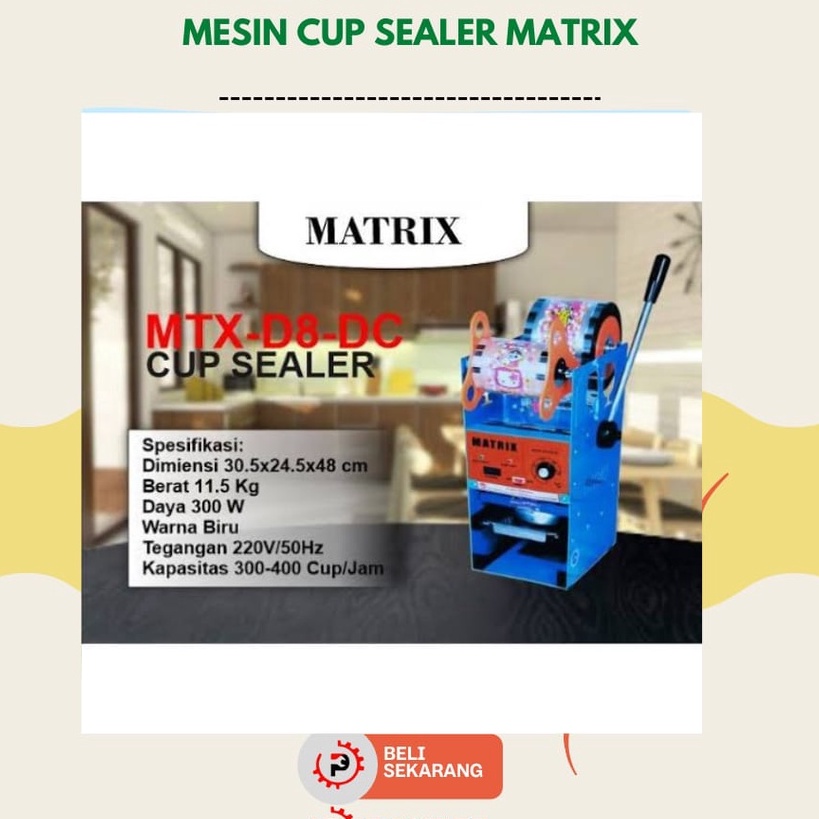 Jual MESIN CUP SEALER MATRIX | Shopee Indonesia