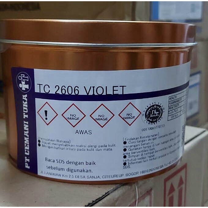 Jual Tinta Tinta Cetak Cemani Toka , Tc 2606 Violet | Shopee Indonesia