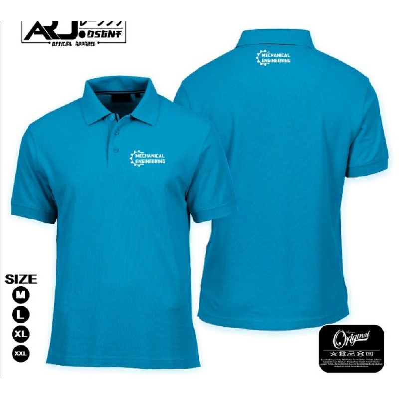 Jual BAJU KERAH POLO MECHANICAL ENGINEERING SIMPEL TERBARU// BAJU ...