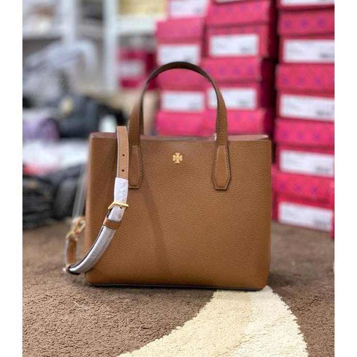 Jual Tory burch Blake small tote moose | Shopee Indonesia