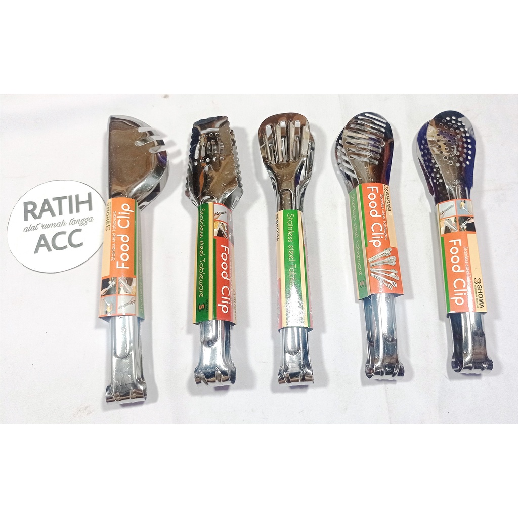 Jual CAPIT STAINLESS MULTI FOOD CLIP CAPITAN PENCAPIT PENJEPIT JEPIT ...