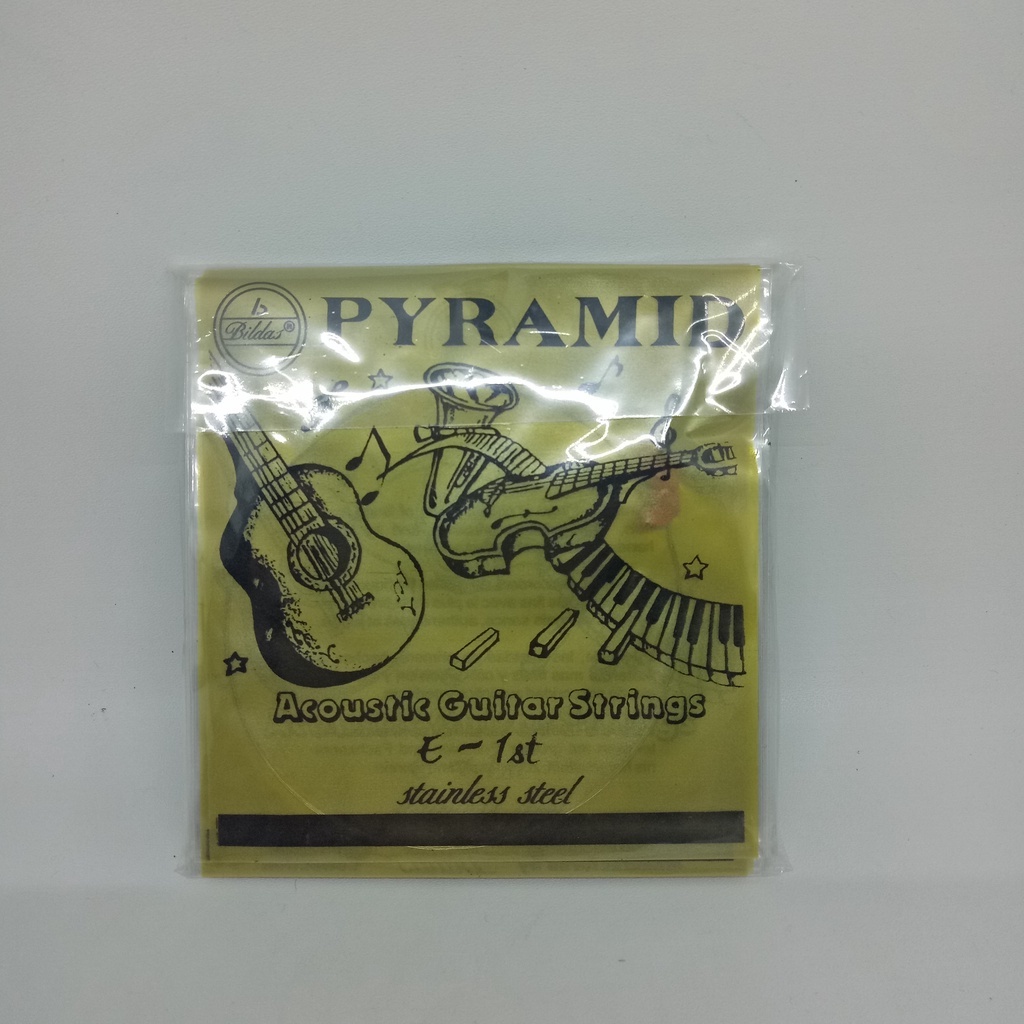 Jual Senar gitar akustik pyramid coklat No 1 (isi 12 pcs) | Shopee ...