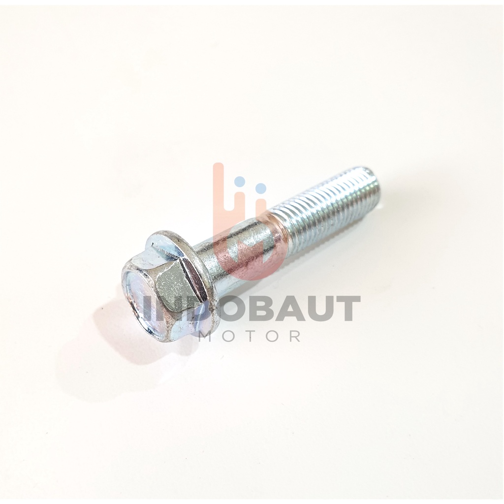 Jual Baut Flange Bolt 8x45 Kunci 12 Putih | Shopee Indonesia
