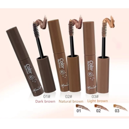 Jual COD Maskara Alis 3D / Maskara Korean Eyebrow / COKLAT TUA | Shopee ...