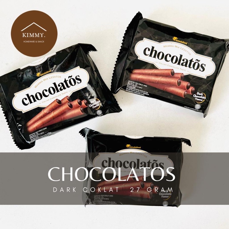 Jual GERY CHOCOLATOS DARK MINI 2000 ECER @27 GRAM KEMASAN FAMILY ...
