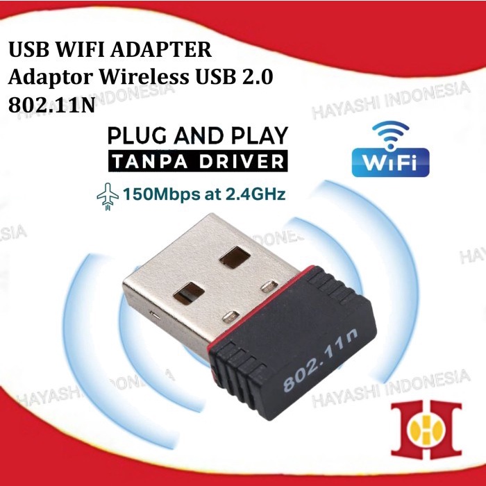 Jual USB Wifi Mini Dongle Wireless Network Adapter Router Dongle 802.11N | Shopee Indonesia
