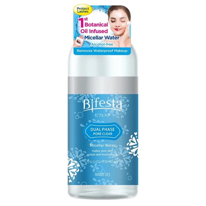 Jual BIFESTA DUAL PHASE PORE CLEAR MICELLAR WATER 360 ML | Shopee Indonesia