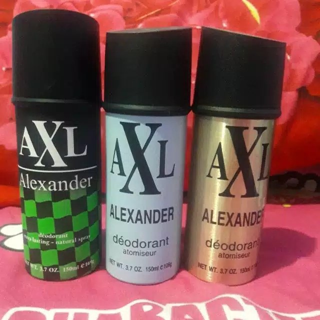 Jual PARFUM AXL ALEXANDER DEODORANT 150ML | Shopee Indonesia