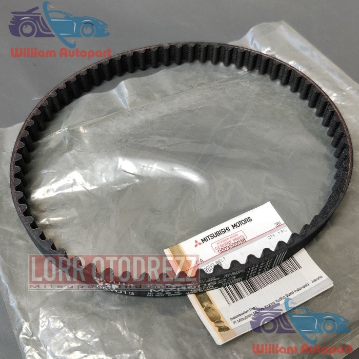 Jual Timingbelt timing belt pendek/ balancer Lancer Evo 4 5 6 Original ...