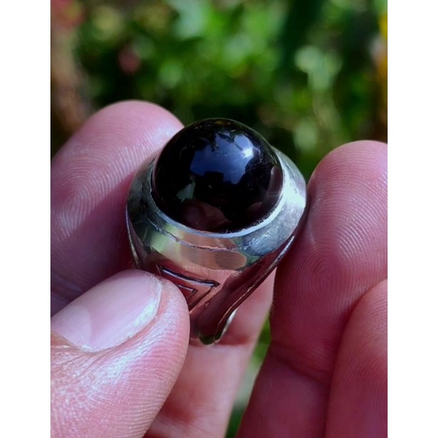 Jual Cincin Batu Akik YAMAN WULUNG API BATURAJA Asli batu alam bukan ...