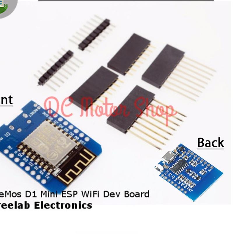 Jual Kualitas Dijamin WeMos D1 Mini NodeMCU Arduino ESP8266 EX WiFi ...