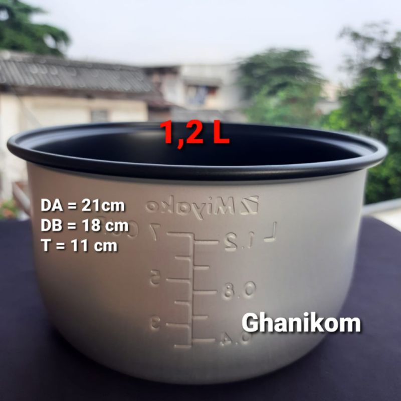 Jual Panci Magicom miyako Original - Panci Teflon Rice cooker miyako ...