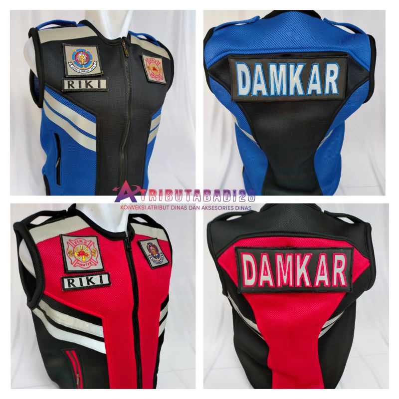 Jual rompi damkar jala tebal/rompi pemadam terbaru | Shopee Indonesia