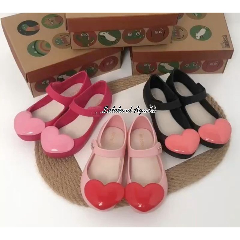 Jual Sepatu mini melissa ultragirl heart BB/sepatu anak cewek | Shopee ...