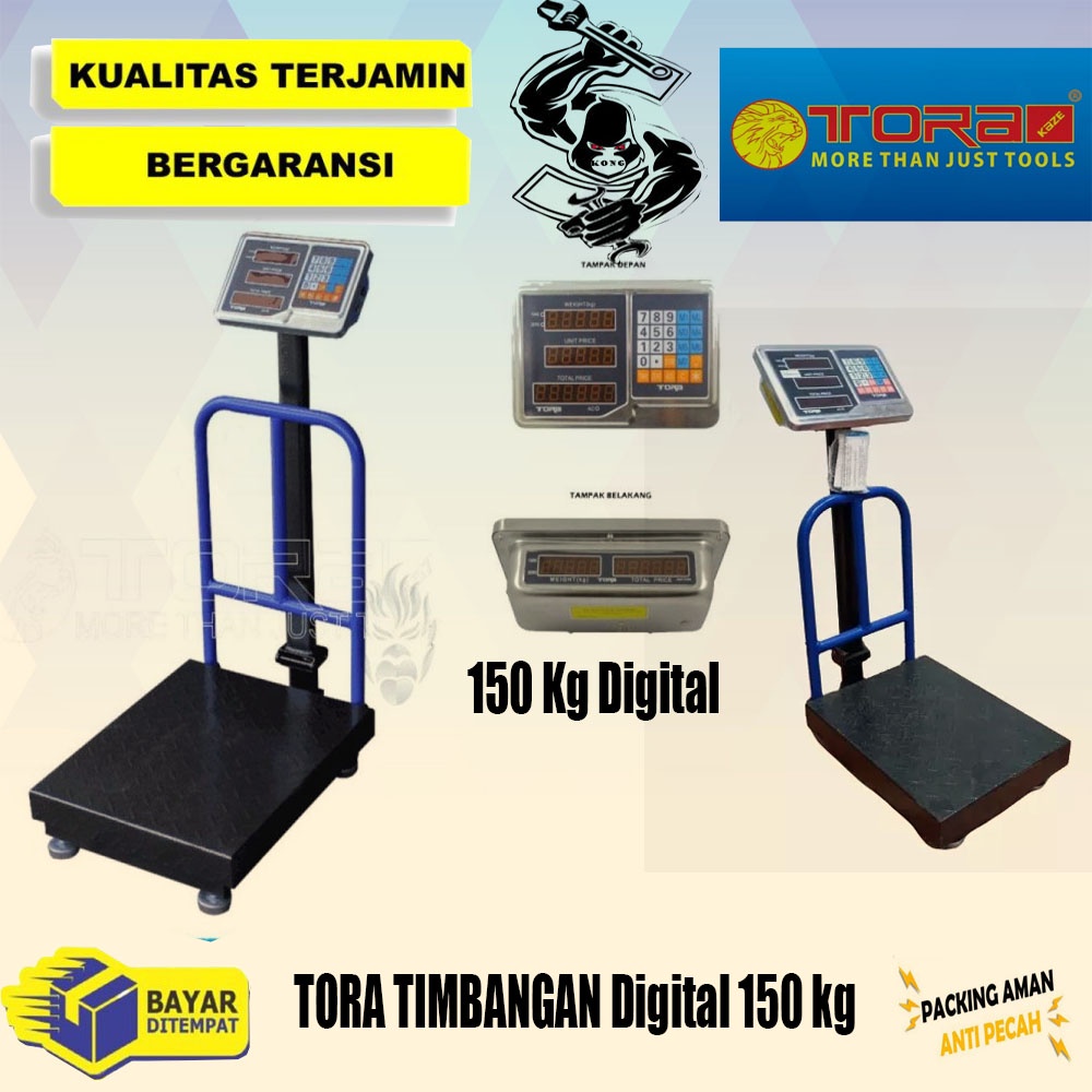 Jual TORA Timbangan Duduk Digital 150 Kg - Timbangan Digital 150Kg | Shopee Indonesia