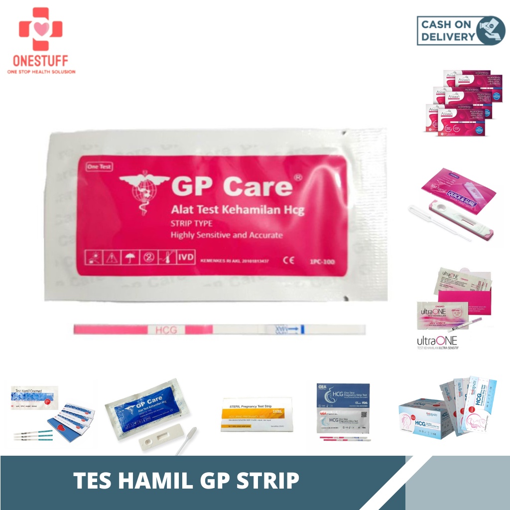 Jual GP Strip Test Kehamilan Strip Tes pack Tespack Kehamilan Compact ...