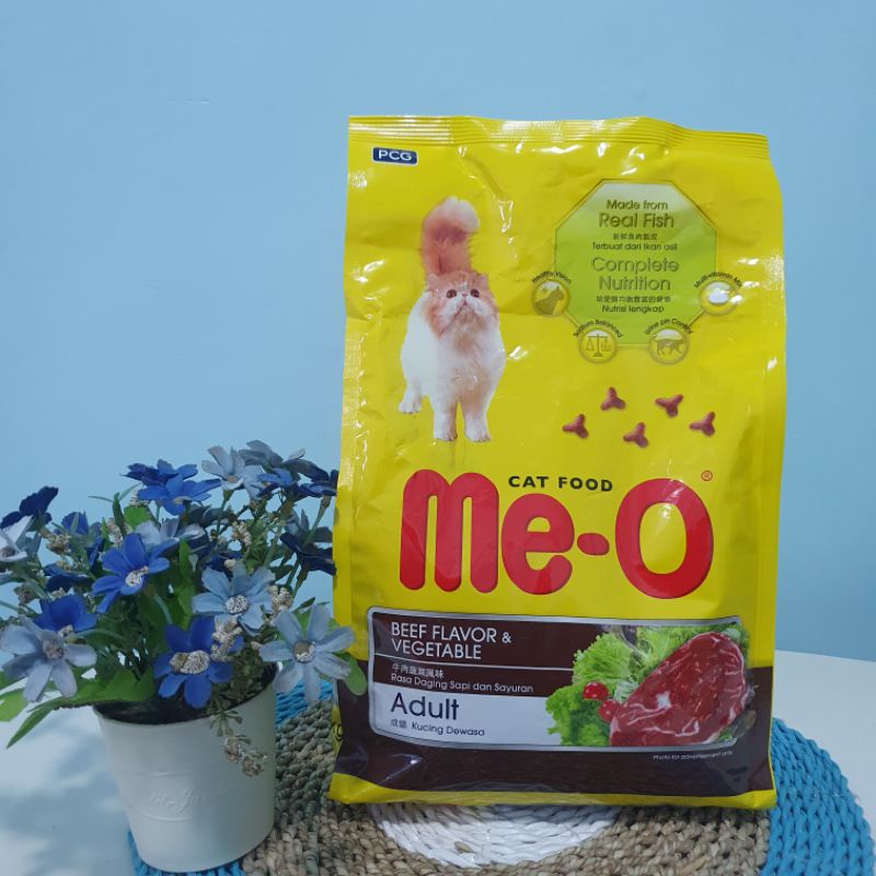 Jual Meo Makanan Kucing Beef - Meo Dry Food Beef Flavor & Vegetable ...
