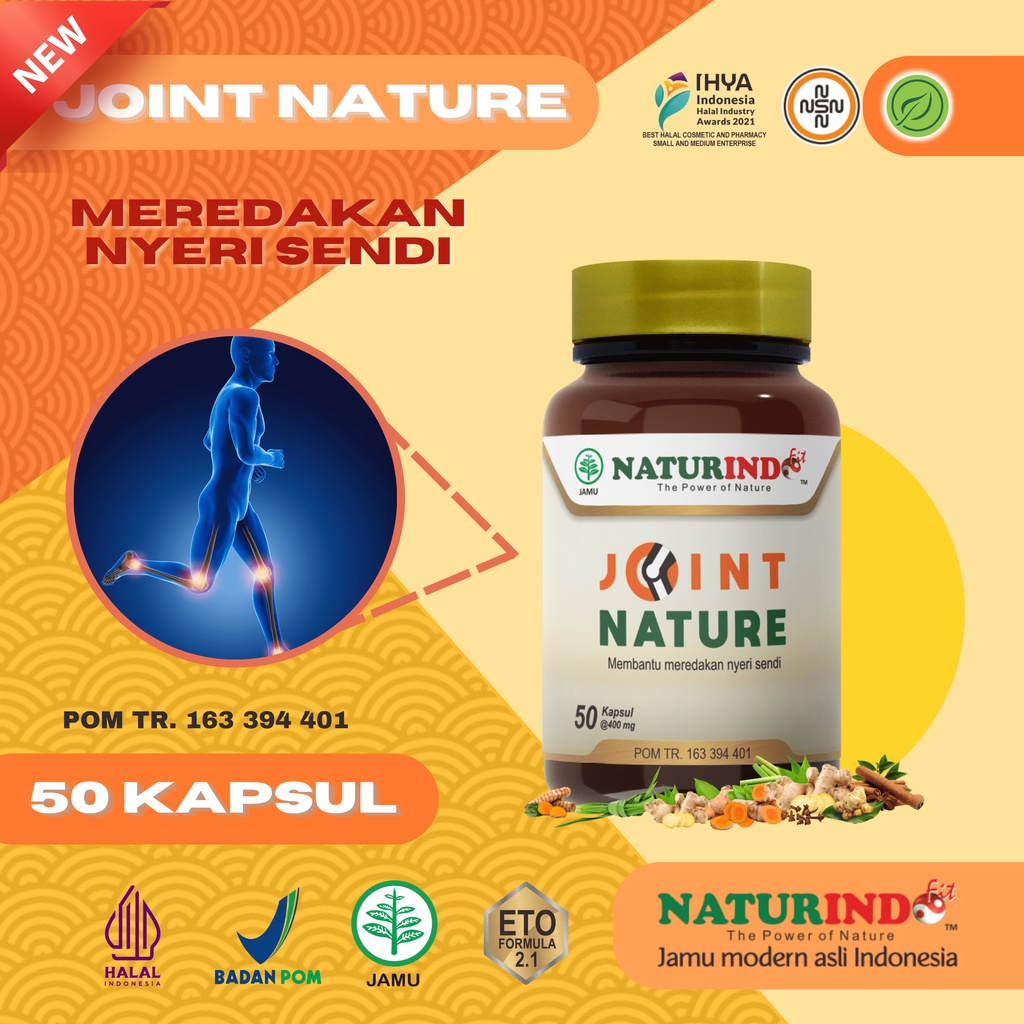 Jual Joint Nature Obat Herbal Pengapuran Tulang Sendi Meredakan Nyeri ...