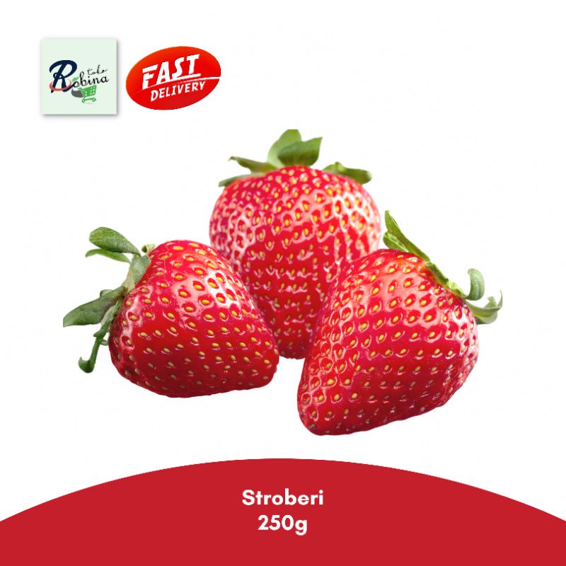 Jual Stroberi 250 gr | Shopee Indonesia