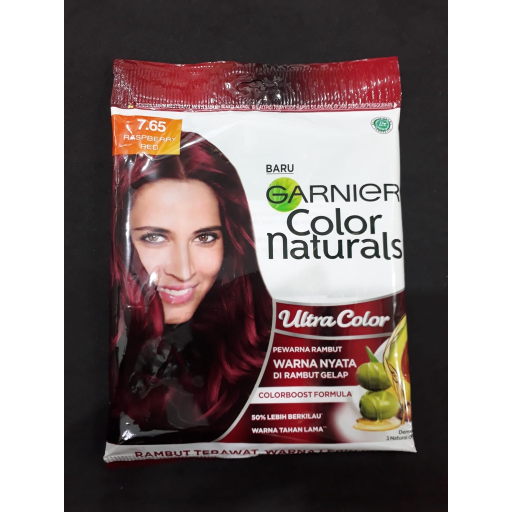 Jual GARNIER COLOR NATURALS RASPBERRY RED 30ML+30G | Shopee Indonesia