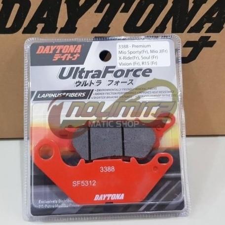 Jual Paket Kampas Rem Depan Belakang Daytona Lapinus Fibers Yamaha Nmax ...