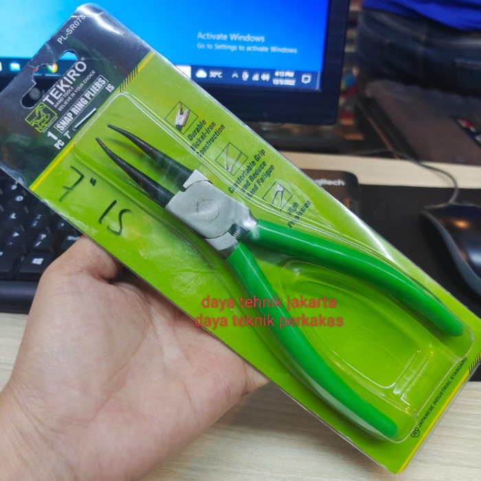 Jual dt tang snapring tekiro 7" IS / tang snap ring / snap ring 7 ...