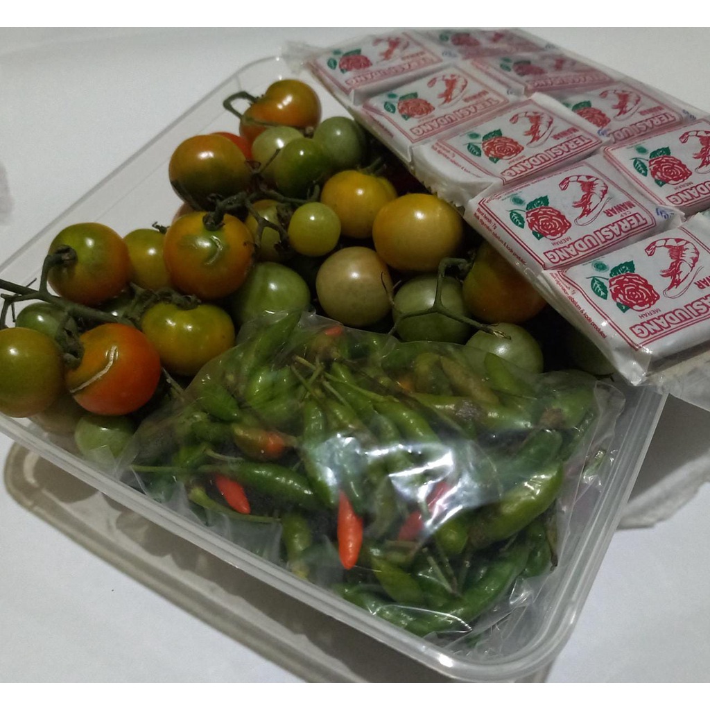 Jual Paket Hemat Mengan Bangek Nyeruit Nyambel Sambel Rampai Rawit ...