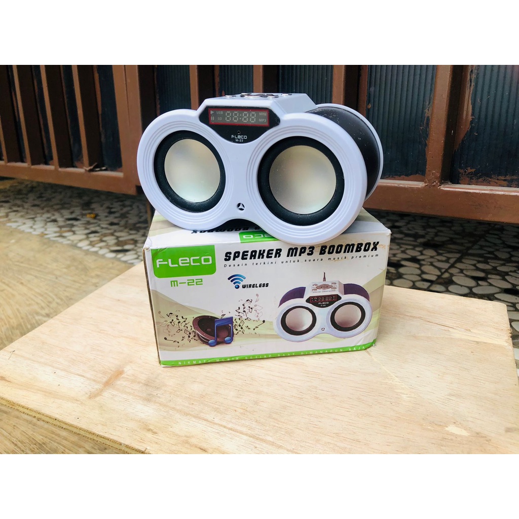 Jual CUCI GUDANG MURAH Musik Box Bluetooth FLECO RADIO MEMORY CARD ...