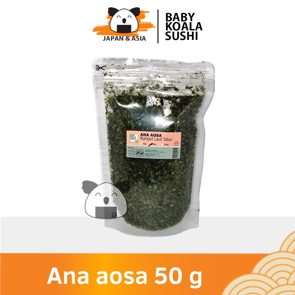 Jual AONORI Bubuk Nori 50 g │Ao Nori Powder Import Taburan Takoyaki ...