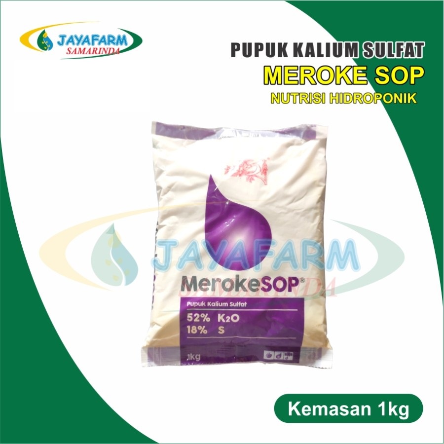 Jual Pupuk Nutrisi Hidroponik Meroke Majemuk SOP 1 Kg | Shopee Indonesia