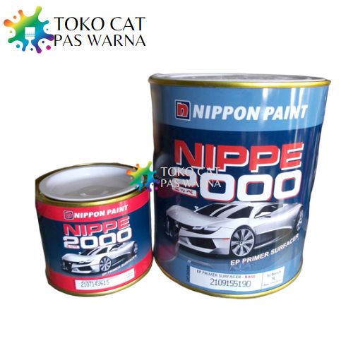 Jual Cat Dasar Besi NIPPON PAINT NIPPE 2000 EPOXY + Hardener 200 ML | Shopee Indonesia