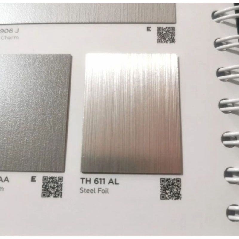 Jual HPL TACO TH611AL steel foil silver kilap | Shopee Indonesia