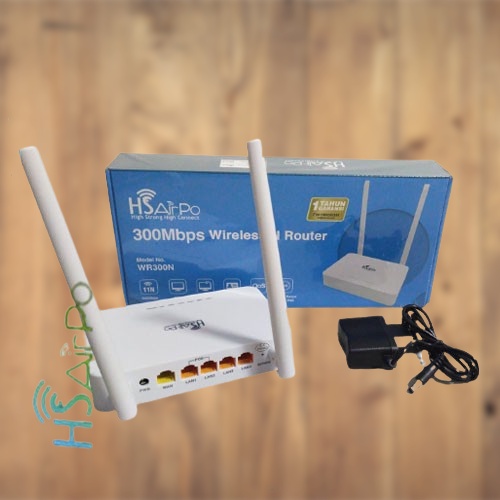 Jual HSAIRPO WR300N 300Mbps WIRELESS N ROUTER HS AIRPO | Shopee Indonesia