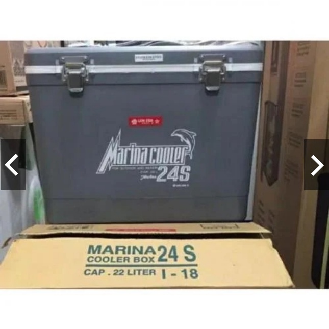 Jual EJ marina cooler box 24S 22 Liter lion star ori ikan box es ice ...