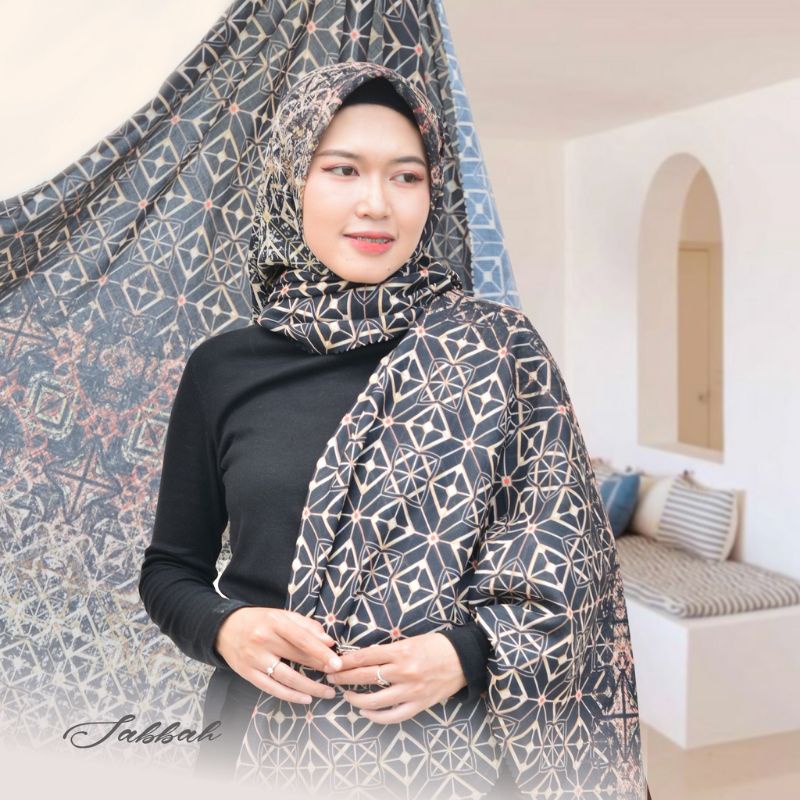 Jual Hijab Jilbab Jumbo Syar'i 140 x 140 cm motif Lunara series // Hijab Jilbab Jumbo Syar'i ...