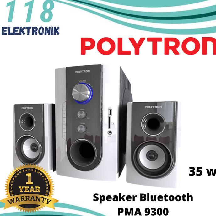 Jual Polytron Pma 9300 Speaker Aktif Bluetooth Pma9300 Multimedia Audio ...