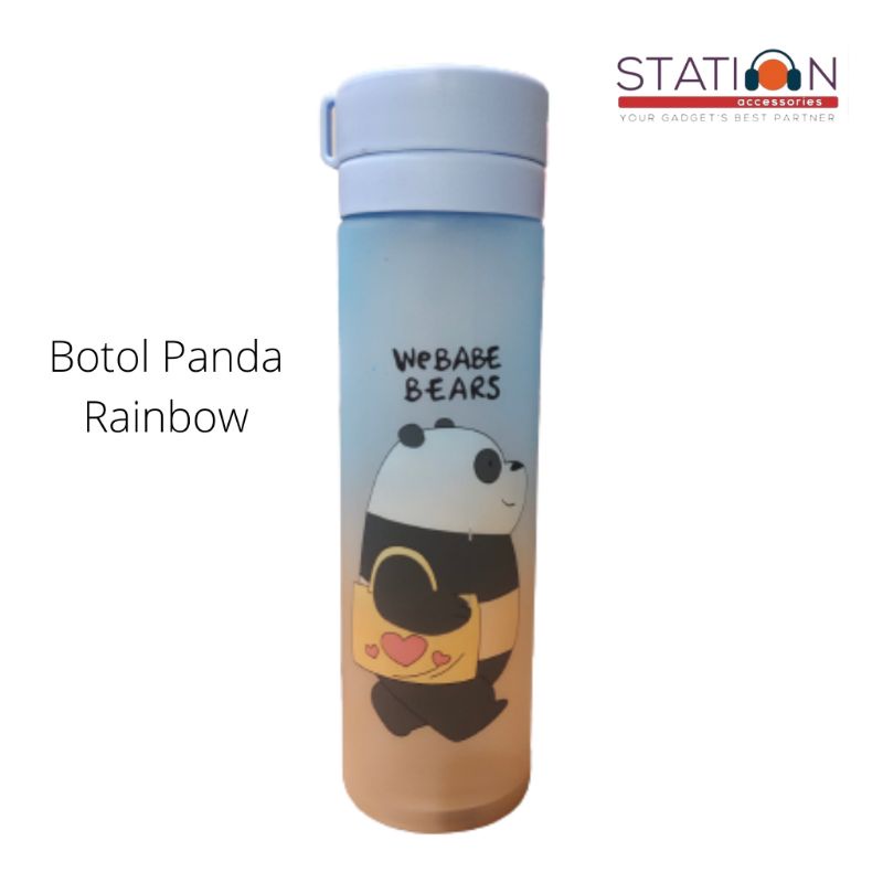 Jual Botol Minum Panda Rainbow 800ml Tumbler | Shopee Indonesia