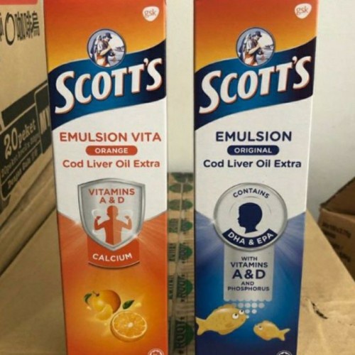 Jual Scotts scoot emulsion malaysia 400 ml (No Box) | Shopee Indonesia